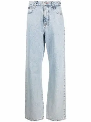 Philipp Plein Wide Leg Jeans For Women