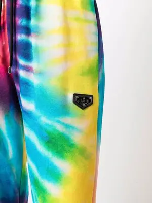 Philipp Plein Tie Dye Print Track Pants