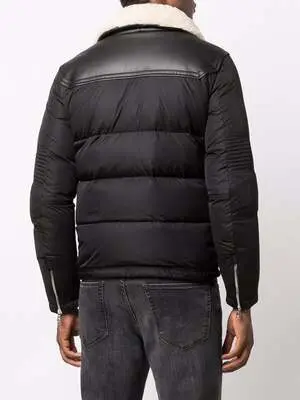 Moncler Leo Down-filled Biker Jacket