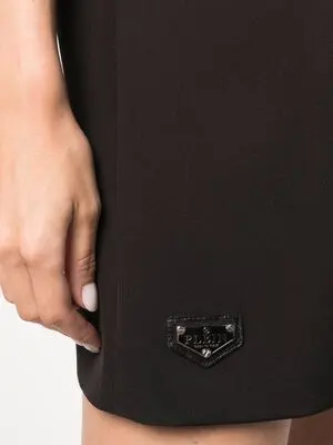 Philipp Plein Crystal-embellished Mini Dress