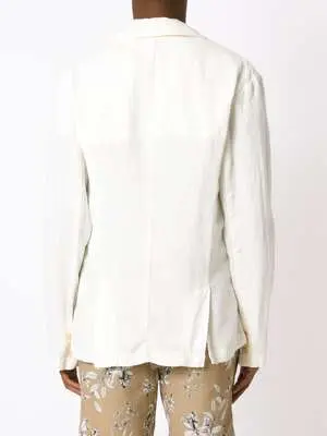 OSKLEN Single-breasted Linen Blazer
