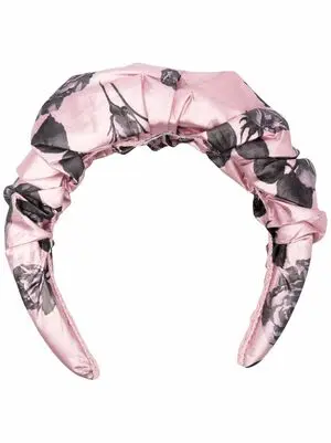 Red Valentino Floral-print Hairband - Pink