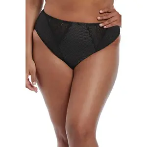 Elomi Charley High Cut Briefs Black