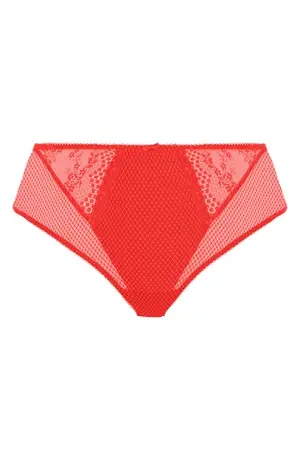 Elomi Charley High Cut Briefs - Salsa