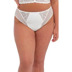 Elomi Charley High Cut Briefs White