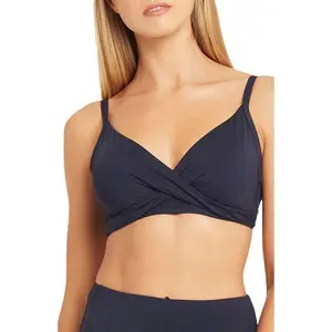 SEA LEVEL Twist Front Dd- & E-cup Underwire Bikini Top