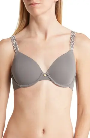 Natori Pure Luxe Underwire T-shirt Bra Anchor/ Mar