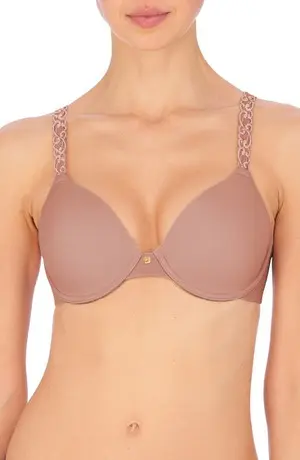 Natori Pure Luxe Underwire T-shirt Bra Antique/pink Pearl