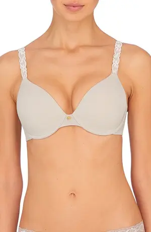 Natori Pure Luxe Underwire T-shirt Bra Marbl/ Masc