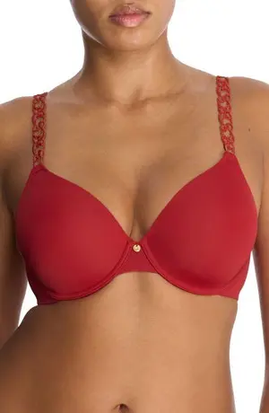 Natori Pure Luxe Underwire T-shirt Bra Samba/biscuit