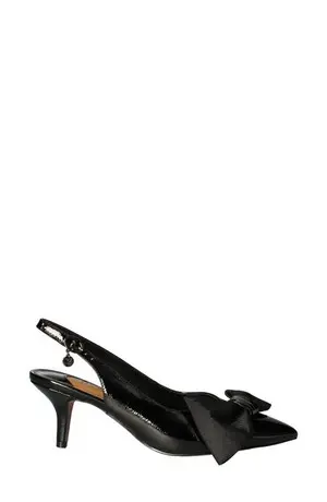 J. Reneé Devika Slingback Pointed Toe Pumps - Black