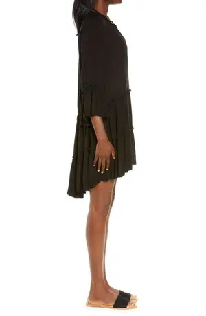 Elan V-neck Cover-up Dress