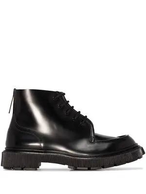 ADIEU PARIS Typ 165 Leather Boots - Black