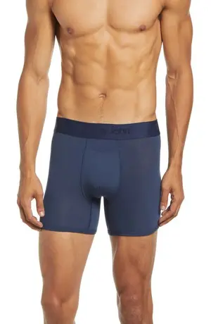 Tommy John Second Skin 4-inch Boxer Briefs Dress Blues