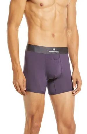 Tommy John Second Skin 4-inch Boxer Briefs Nightshade