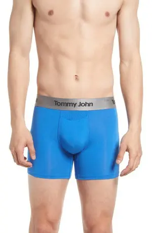 Tommy John Second Skin 4-inch Boxer Briefs Strong Blue