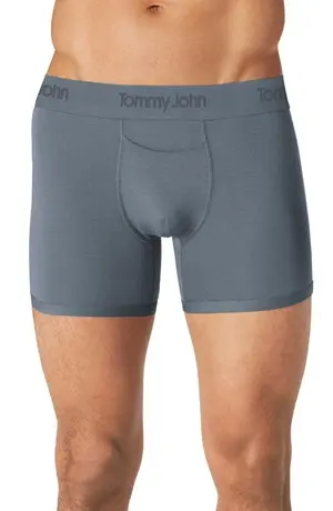 Tommy John Second Skin 4-inch Boxer Briefs Turbulence Grey