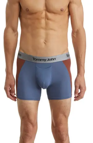 Tommy John Second Skin 4-inch Boxer Briefs Vintage Indigo / Cappuccino