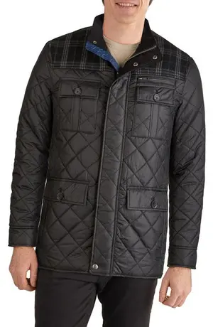 Cole Haan Quilted Coats For Men