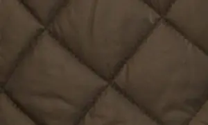 Cole Haan Mixed Media Quilted Jacket