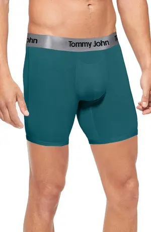 Tommy John Second Skin 6-inch Boxer Briefs Mediterranea