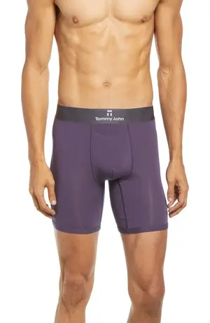Tommy John Second Skin 6-inch Boxer Briefs Nightshade