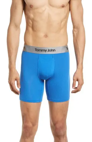 Tommy John Second Skin 6-inch Boxer Briefs Strong Blue