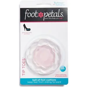 FOOT PETALS Tip Toes Ball Of Foot Cushions - Pink Gel