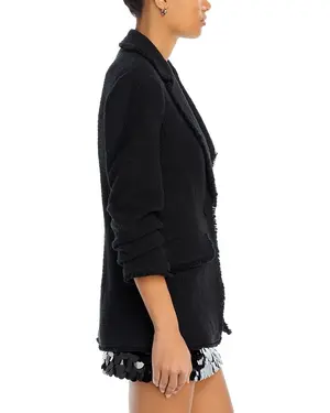 Cinq À Sept Khloe Boucle Blazer - Black