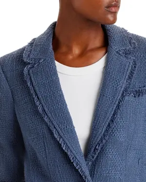Cinq À Sept Khloe Boucle Blazer - Shadow