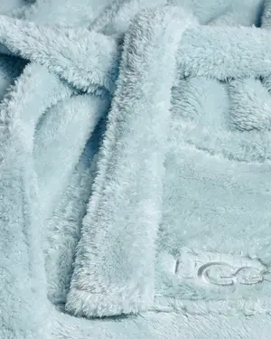 UGG Aarti Hooded Fleece Robe - Sky Blue