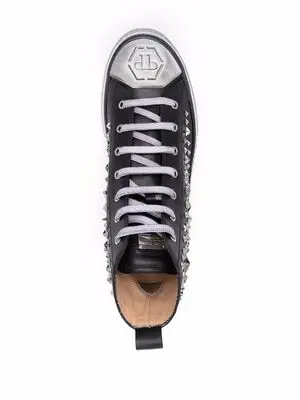 Philipp Plein Studs Megastar High-top Sneakers
