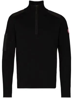 Canada Goose Stormont Half-zip Sweatshirt - Black