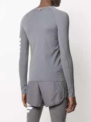 Thom Browne 4-bar Stripe Compression Top