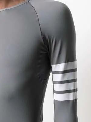 Thom Browne 4-bar Stripe Compression Top