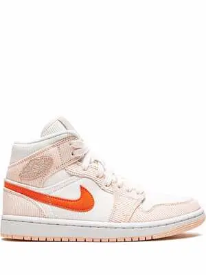 JORDAN Air 1 Mid Se Corduroy Sneakers - Neutrals