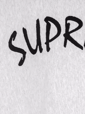 Supreme Ftp Arc Logo Hoodie - Grey