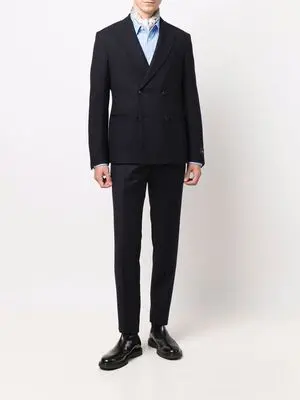 Incotex Straight-leg Tailored Trousers - Blue