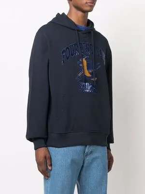 424 Appliqué Detail Hoodie