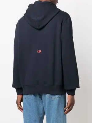 424 Appliqué Detail Hoodie