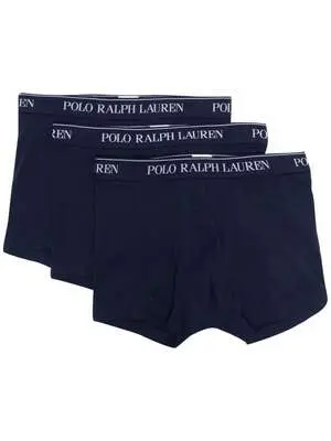 Polo Ralph Lauren Logo Waistband Boxer Briefs - Blue