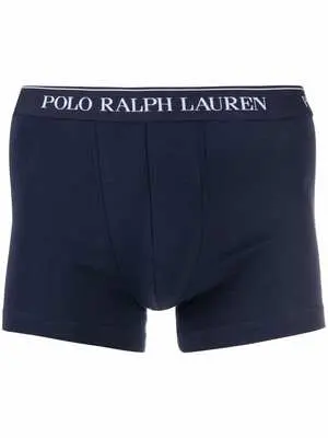 Polo Ralph Lauren Logo Waistband Boxer Briefs - Blue