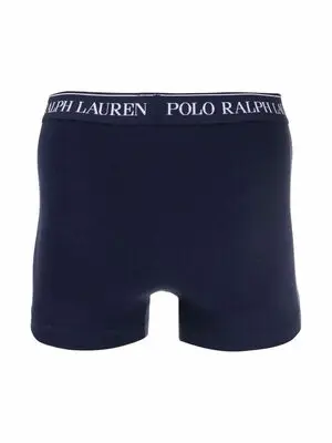 Polo Ralph Lauren Logo Waistband Boxer Briefs - Blue