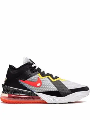 Nike X Space Jam Lebron 18 Low Sylvester Vs Tweety Sneakers - White