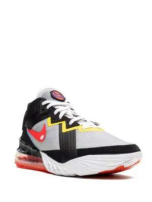 Nike X Space Jam Lebron 18 Low Sylvester Vs Tweety Sneakers - White