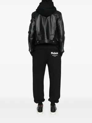 Alexander McQueen Logo-print Track Pants - Black