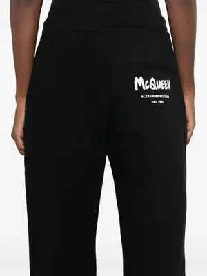 Alexander McQueen Logo-print Track Pants - Black