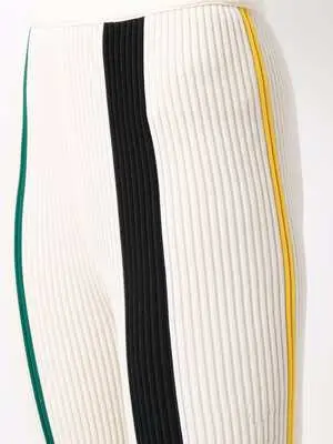 AMBUSH Ribbed Stripe Straight-leg Trousers