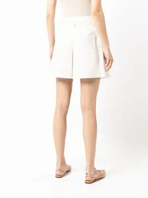 FORME D'EXPRESSION Belted Flared Shorts