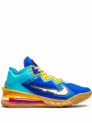Nike X Space Jam Lebron 18 Low Sneakers - Blue